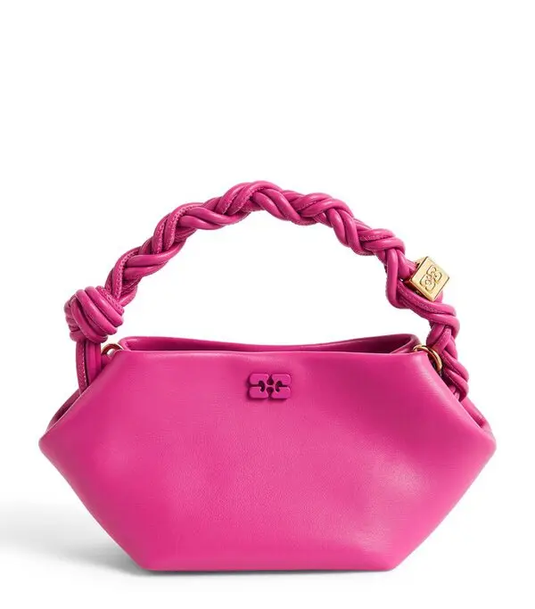 GANNI Mini Leather Bou Top-handle Bag