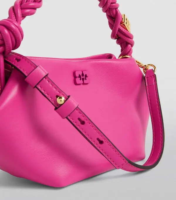 GANNI Mini Leather Bou Top-handle Bag