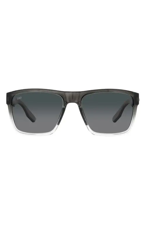 COSTA DEL MAR Paunch Xl 59mm Square Sunglasses - Grey Gradient