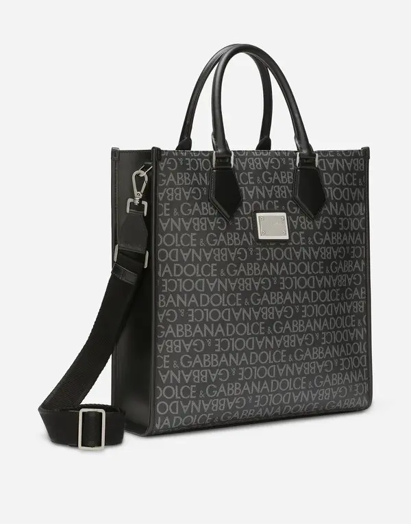 Dolce & Gabbana Coated Jacquard Shopper