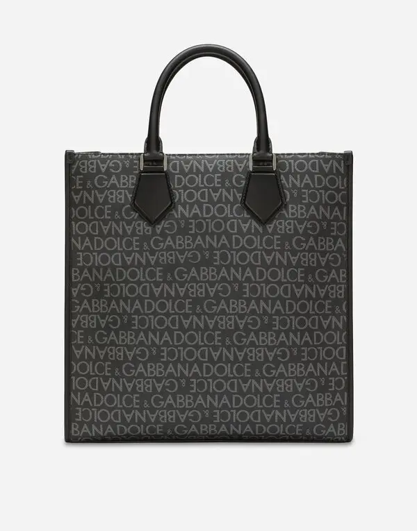 Dolce & Gabbana Coated Jacquard Shopper