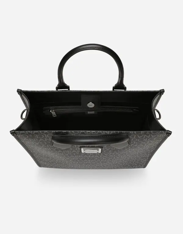 Dolce & Gabbana Coated Jacquard Shopper