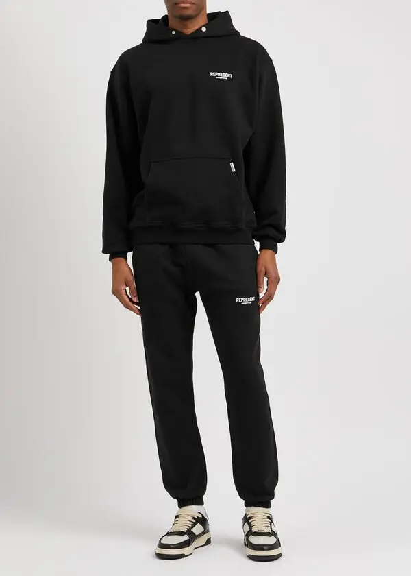 REPRESENT Owners Club Hooded Cotton Sweatshirt