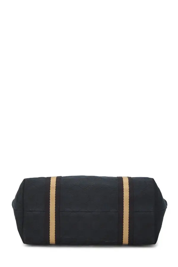 Gucci Gg Canvas Jolicoeur Tote - Black