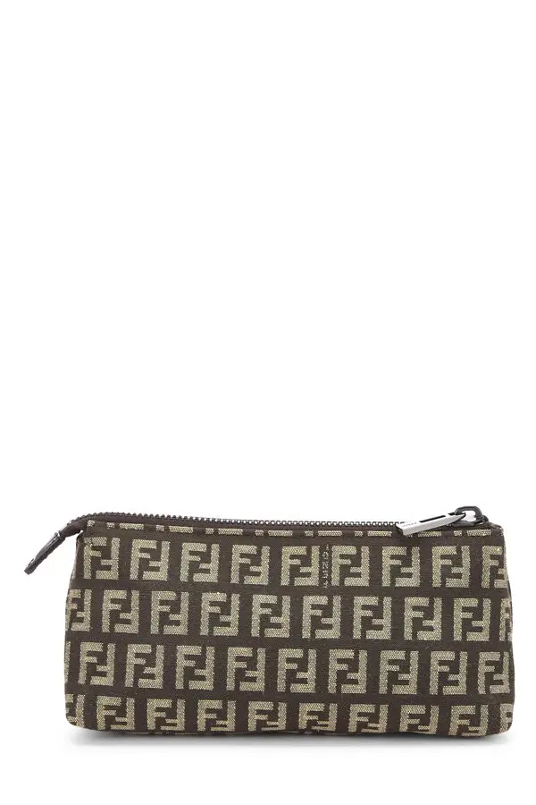 Fendi Zucchino Canvas Pouch