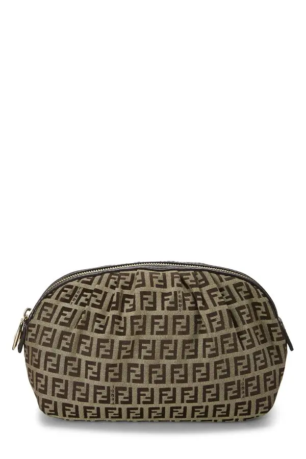 Fendi Zucchino Canvas Pouch