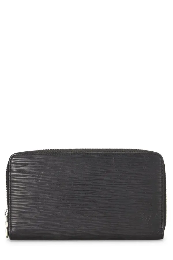 LOUIS VUITTON Epi Zippy Organizer - Black