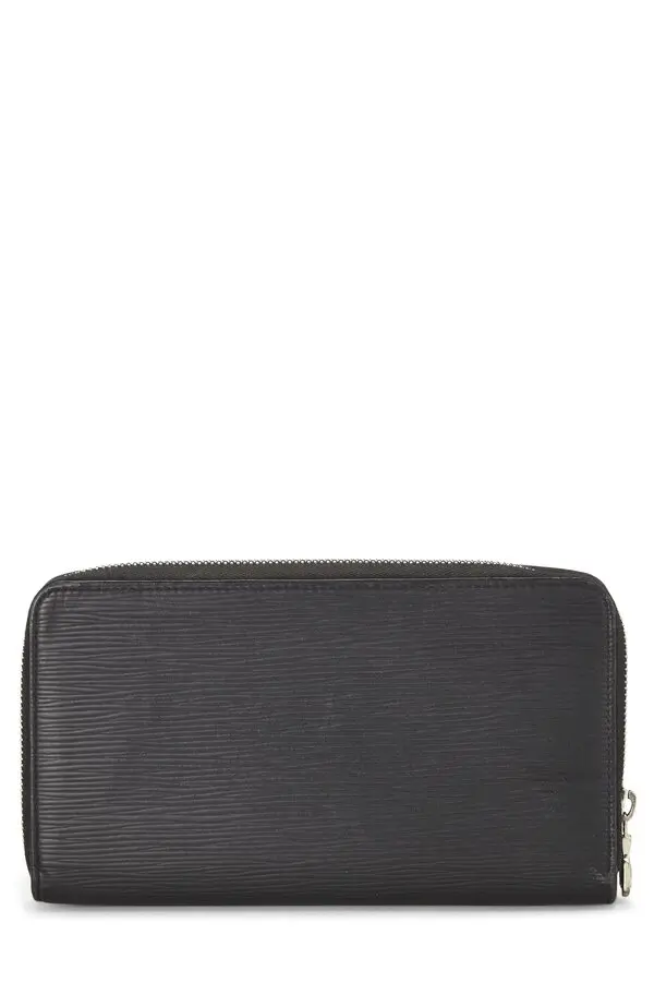 LOUIS VUITTON Epi Zippy Organizer - Black