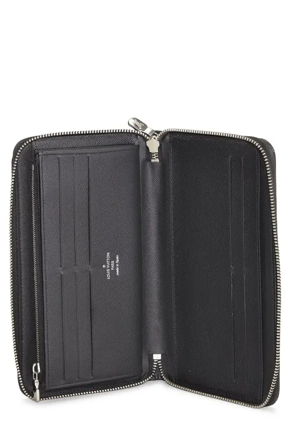 LOUIS VUITTON Epi Zippy Organizer - Black