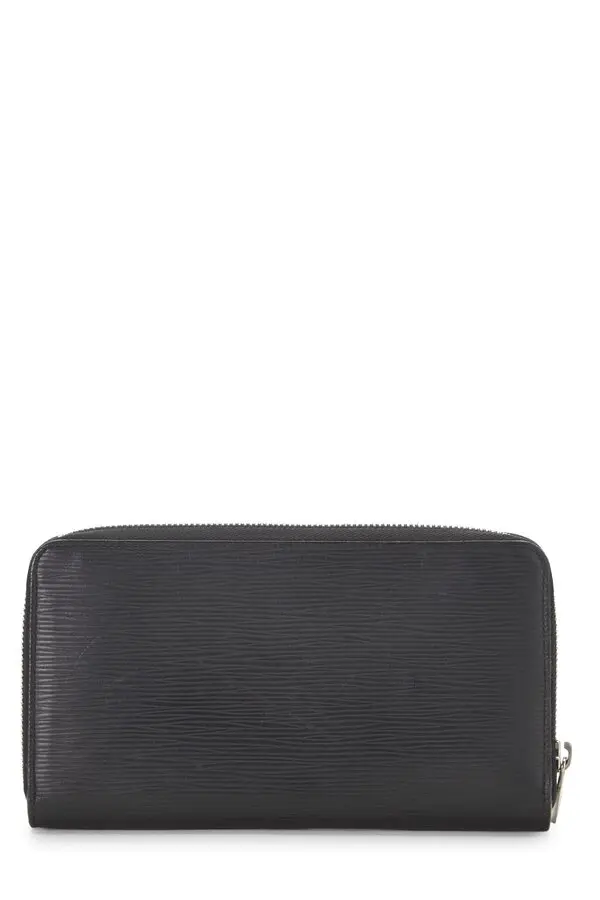 LOUIS VUITTON Epi Zippy Organizer - Black