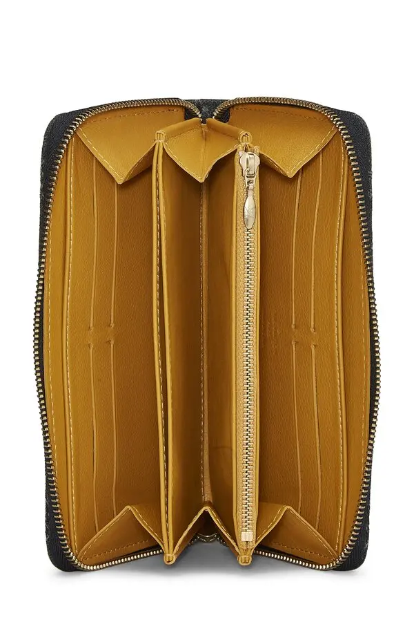 LOUIS VUITTON Monogram Denim Zippy Continental