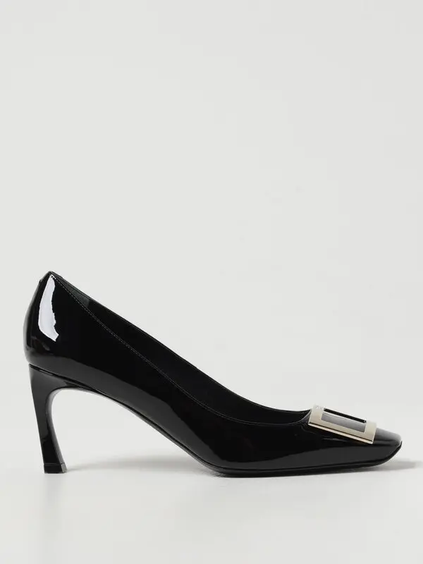 ROGER VIVIER Buckled Stiletto Pumps - Black