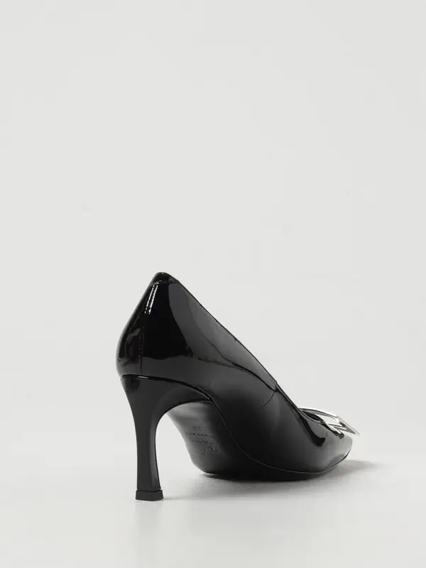 ROGER VIVIER Buckled Stiletto Pumps - Black