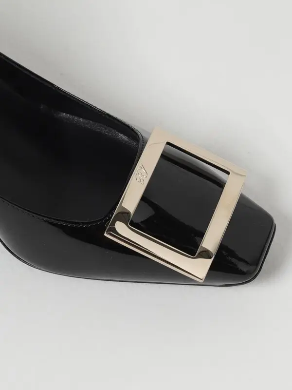 ROGER VIVIER Buckled Stiletto Pumps - Black