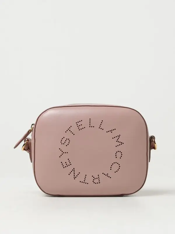 Stella McCartney Perforated Logo Mini Camera Bag