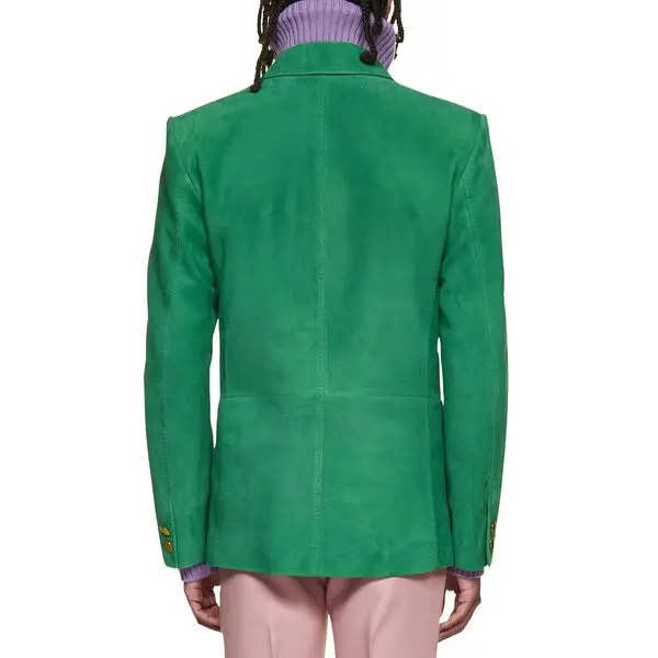 Gucci Suede Jacket - Green