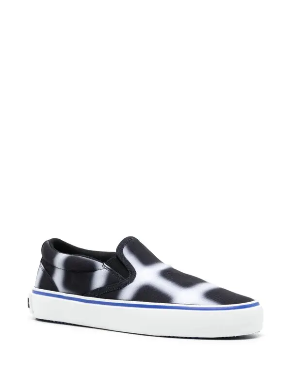 COUNTY OF MILAN Marcelo Burlon Geometric-pattern Slip-on Sneakers