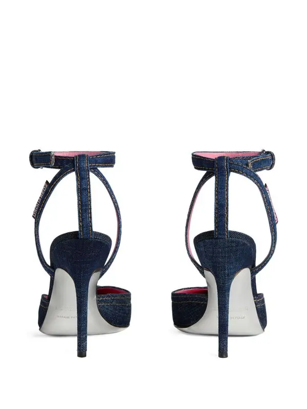 Dsquared2 100mm Pointed-toe Denim Pumps