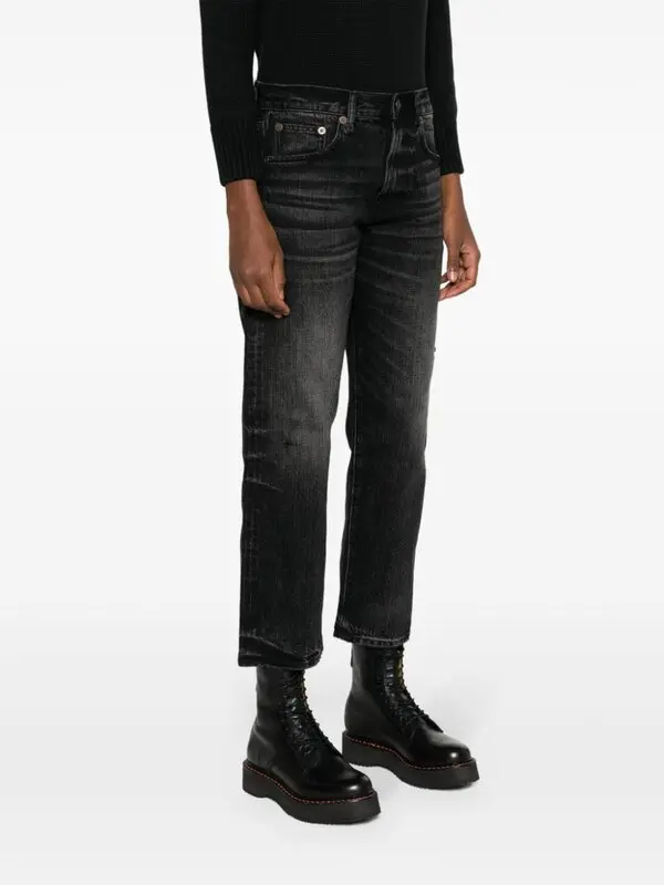 R13 High-rise Cropped Jeans