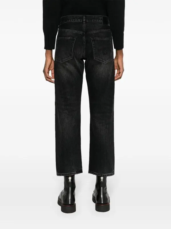 R13 High-rise Cropped Jeans