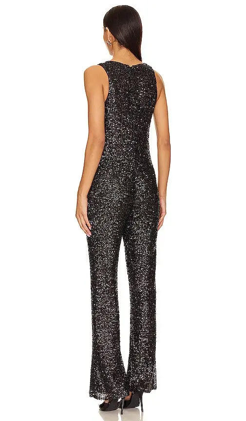 Nbd Heather Sequin Embellished Jumpsuit