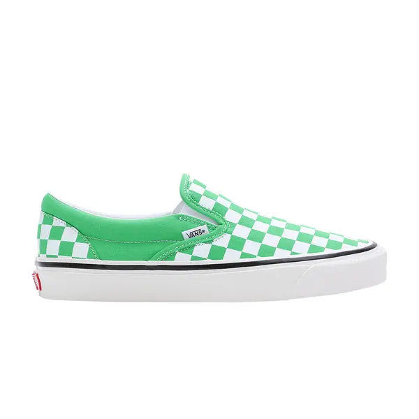 VANS Classic Slip-on 98 Dx Checkerboard - Green