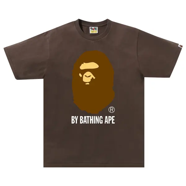 A BATHING APE By Bathing Ape Tee - Brown