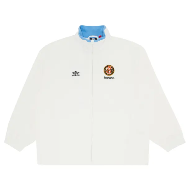 Supreme X Umbro Cotton Ripstop Track Jacket - White