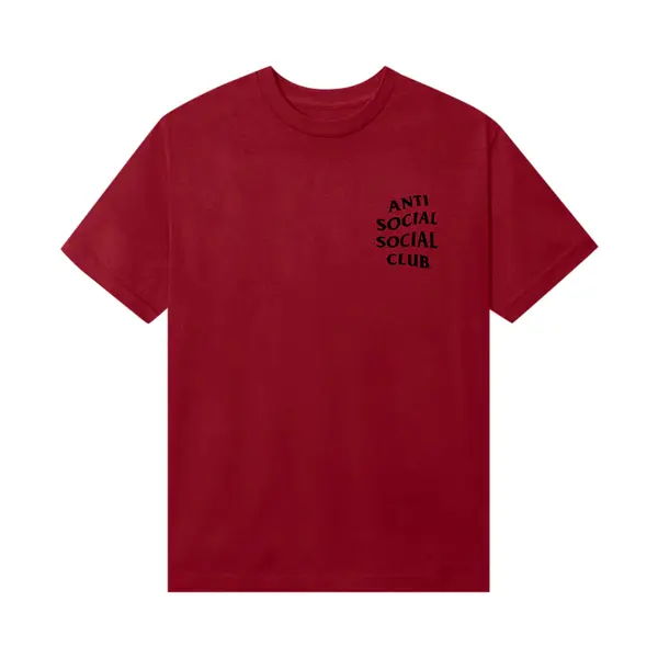 ANTI SOCIAL SOCIAL CLUB Kkotch Tee 'cardinal - Red