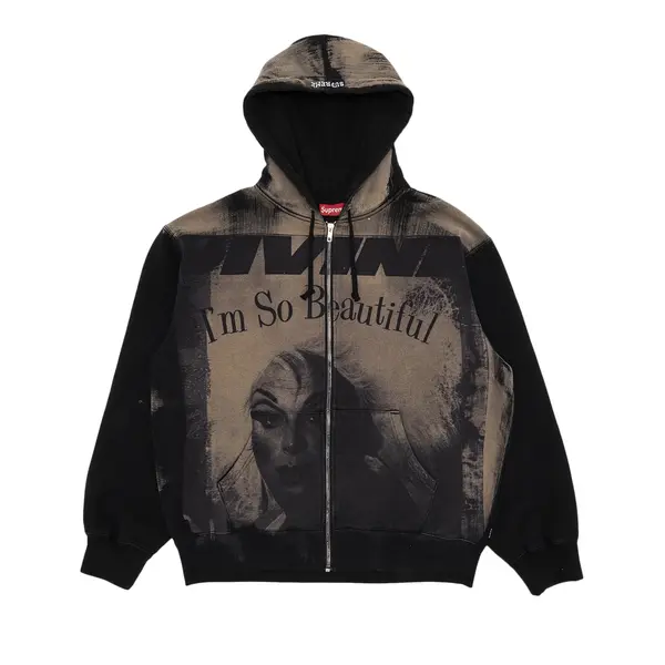 Supreme Divine Zip Up Hooded Sweatshirt