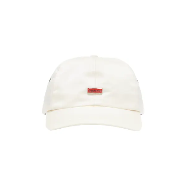 Supreme Enamel Logo 6-panel Cap - Cream