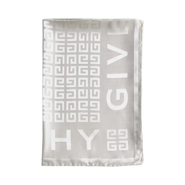 Givenchy 4g Jacquard Scarf 'ivory - White