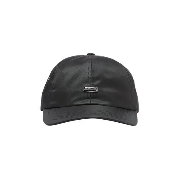 Supreme Enamel Logo 6-panel Cap - Black