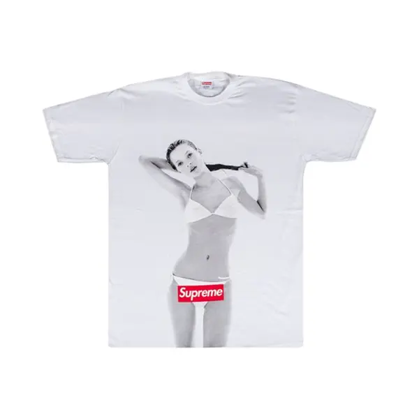 Supreme Kate Moss 10th Anniversary T-shirt - White