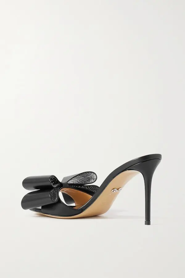 Mach & Mach Le Cadeau Leather Mules