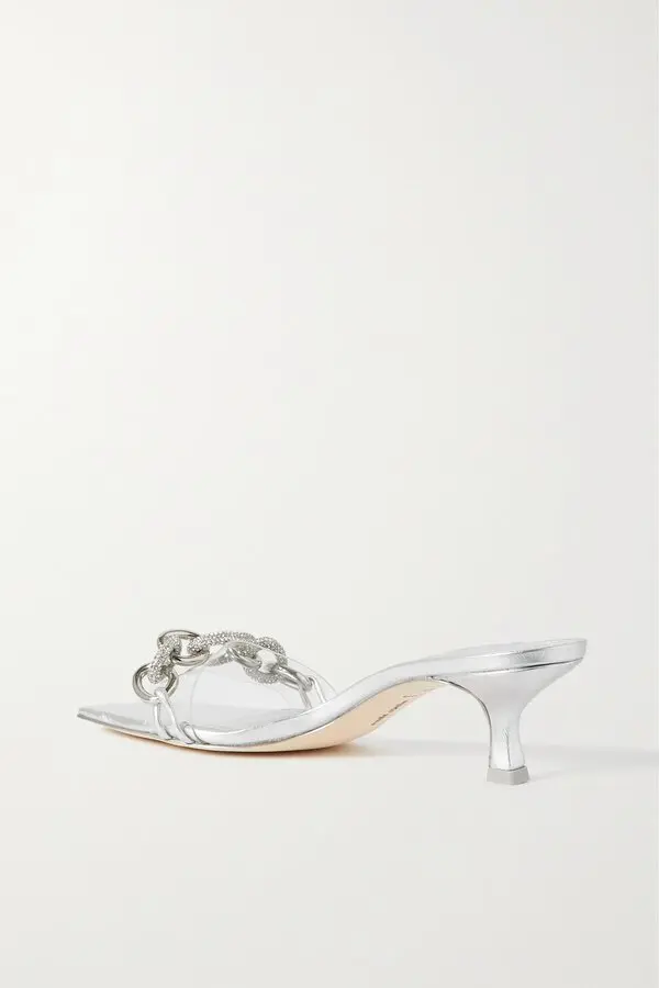 Cult Gaia Lynn Embellished Mules