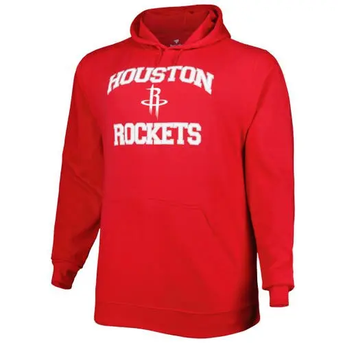 Profile Houston Rockets Big & Tall Heart & Soul Pullover Hoodie