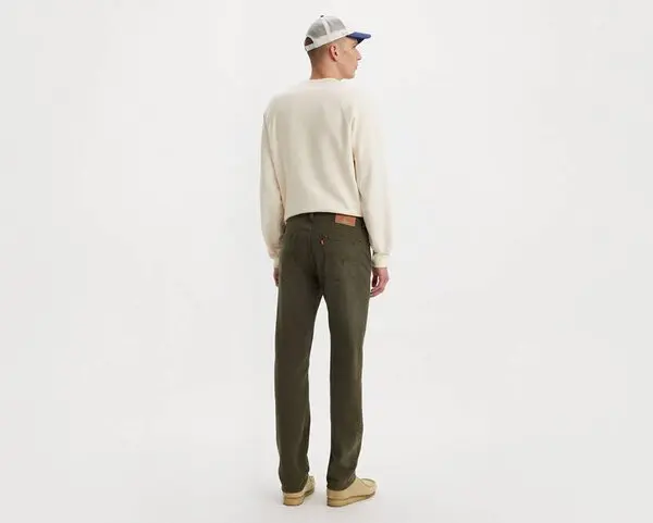 LEVI'S 514 Straight Fit Jeans - Dusted Moss Garment Dye
