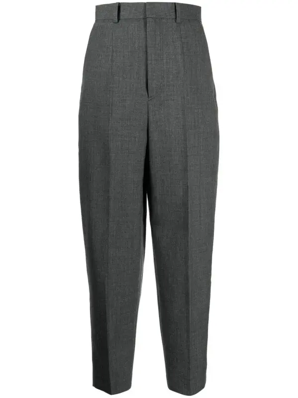 ENFOLD Pressed-crease Tailored Trousers