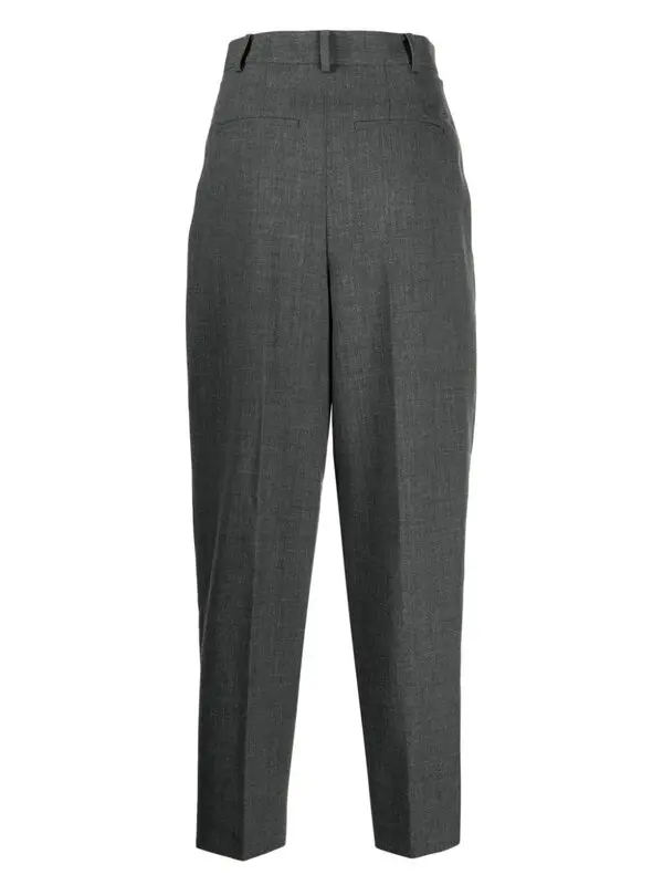 ENFOLD Pressed-crease Tailored Trousers