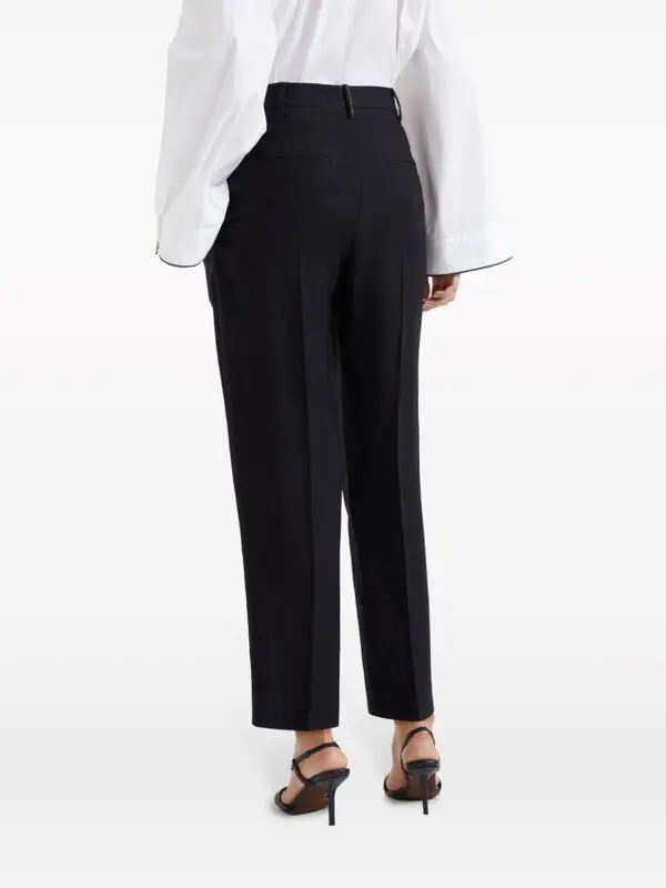 Brunello Cucinelli High-waisted Pleated Trousers