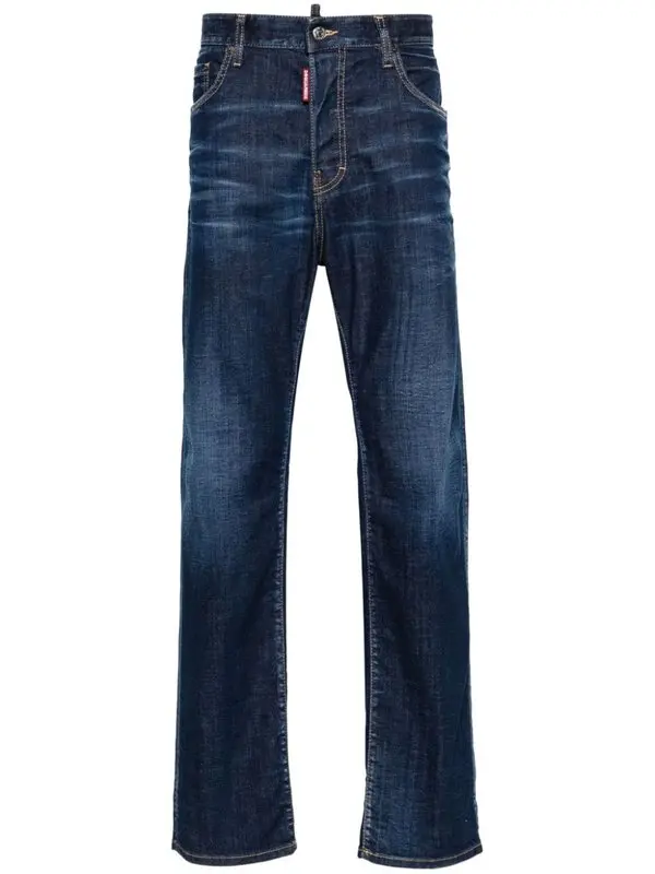 Dsquared2 Straight-leg Jeans - Blue