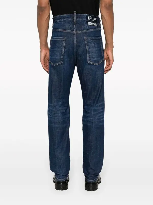 Dsquared2 Straight-leg Jeans - Blue