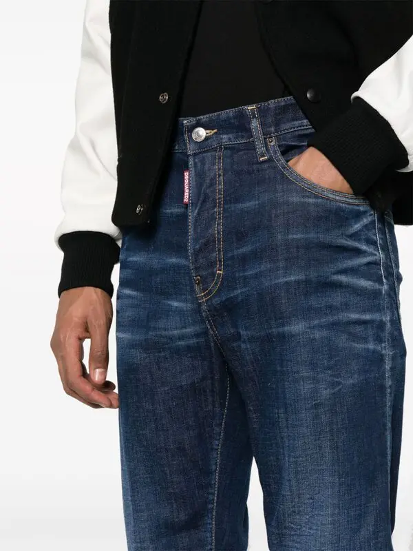 Dsquared2 Straight-leg Jeans - Blue