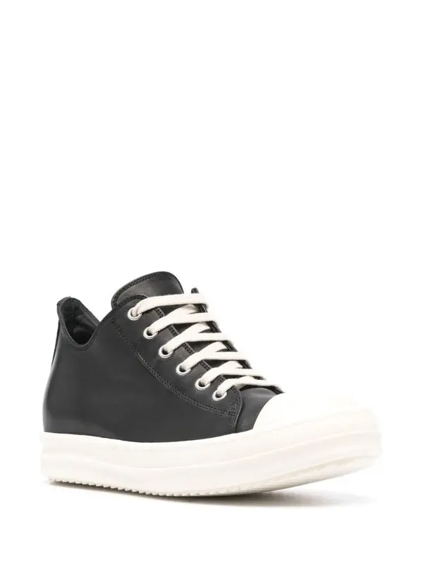 Rick Owens Platform Leather Sneakers