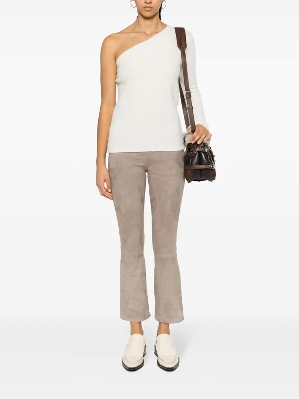 ARMA Zaragoza Suede Trousers - Neutrals