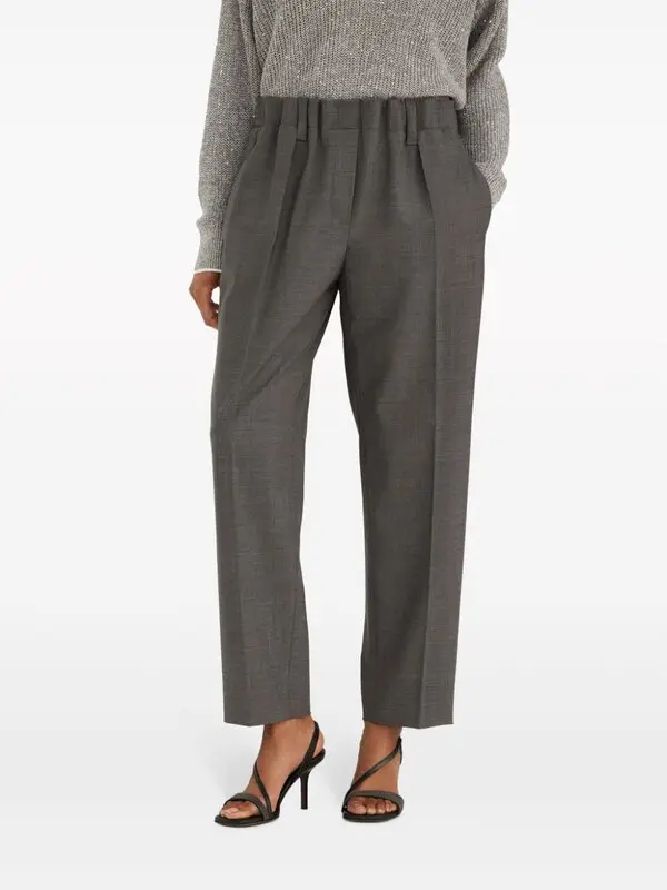 Brunello Cucinelli High-waisted Trousers