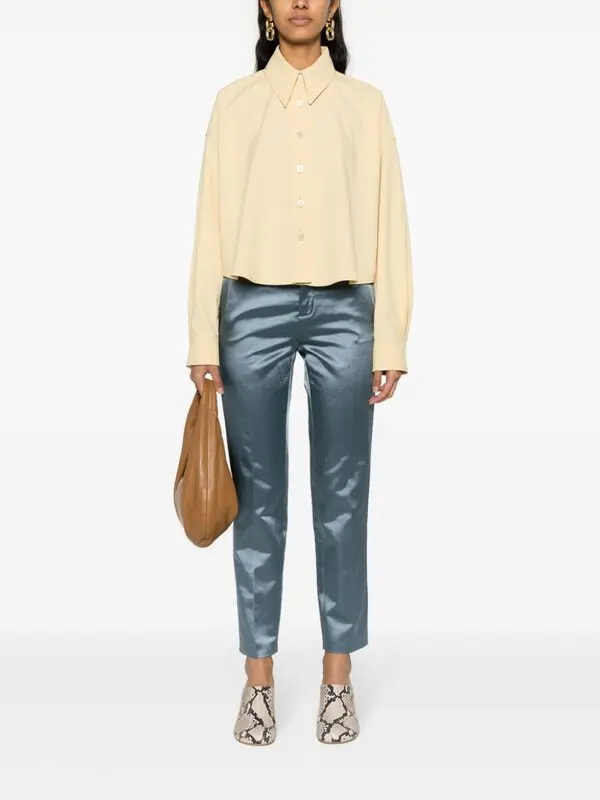 Fabiana Filippi Buttoned Cropped Shirt