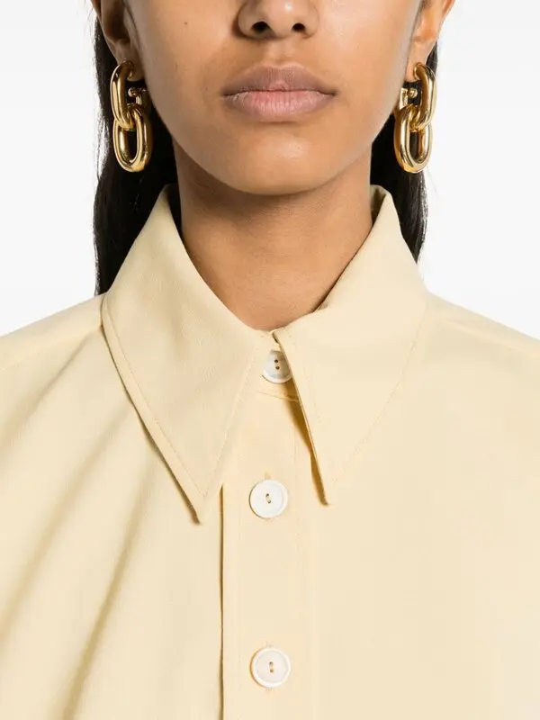 Fabiana Filippi Buttoned Cropped Shirt