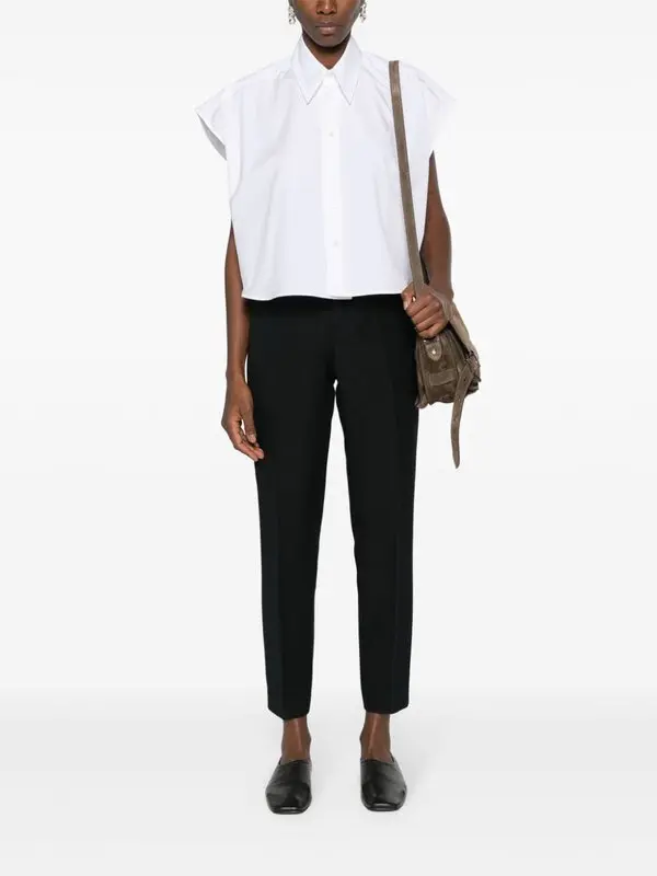 Fabiana Filippi Mid-rise Slim Trousers